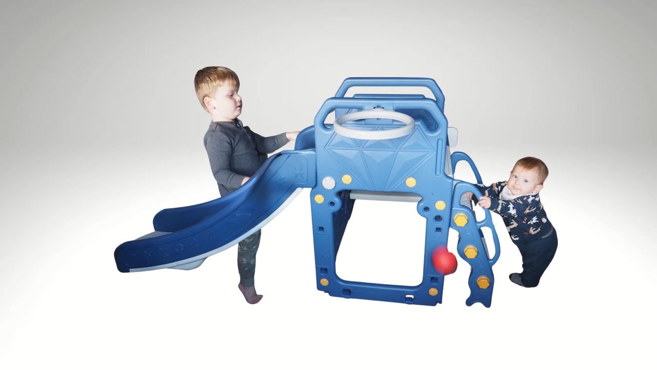 Bus With Slide - Kicks N Giggles