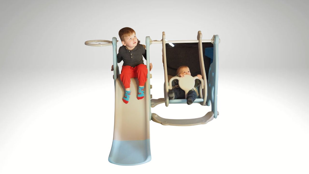 Slide And Swing Set - Kicks N Giggles