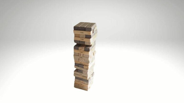 Tumbling Tower Game - Kicks N Giggles